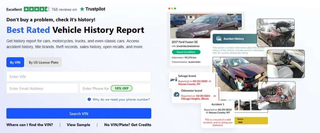 10 Best Vehicle History Report Services in 2026 Reviewed